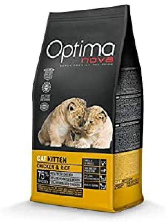 Optima Nova Cat Kitten para Gatos cachorros y gestantes- Luna y Copito